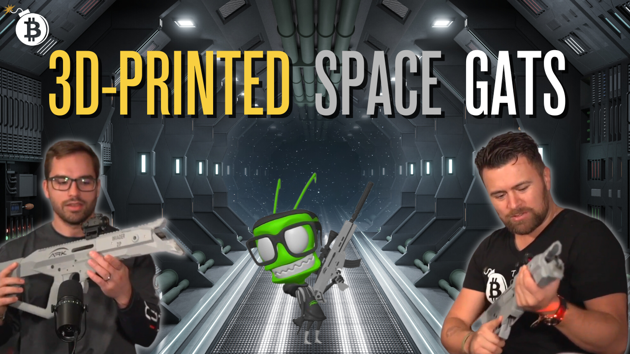Scoping Out 3D-Printed Space Gats with Invader Zip [VIDEO] - The Crypto ...